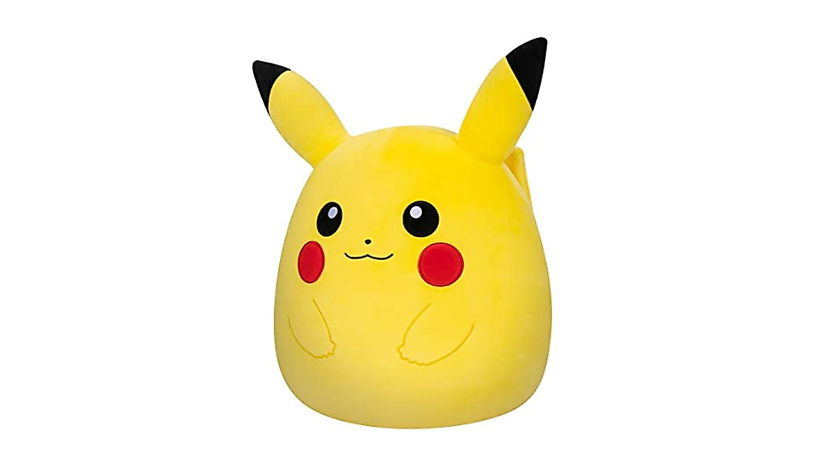 Squishmallow Pikachu Plush Toy - Super Soft & Official Pokémon