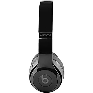 beats Solo 3 Wireless On-Ear Headphones - Gloss Black (Renewed)