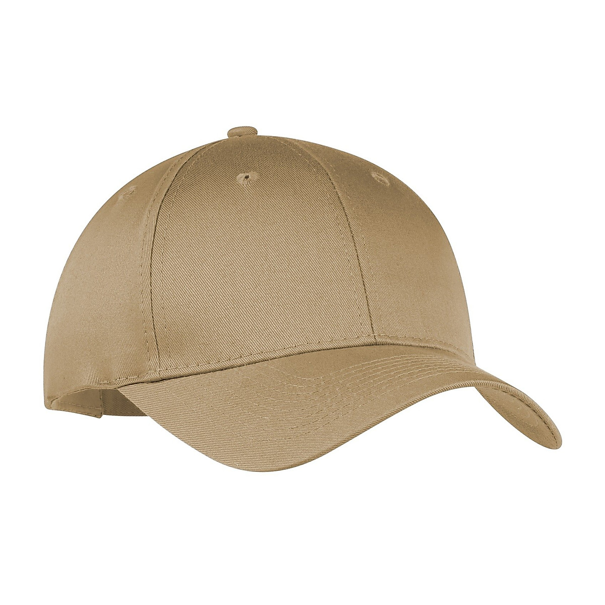 Port & Company Six-Panel Twill Cap 20F Khaki