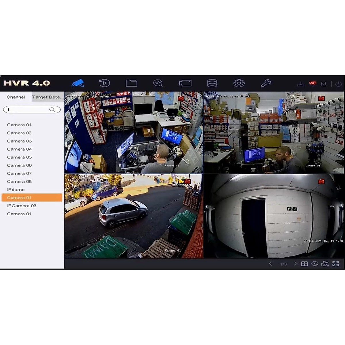 DS-7616NI-Q2/16P H.265 16 Channel PoE 4K 8MP Network Video Recorder NVR, Plug & Play, International Original English Version, Compatible with Hik Vision Hik-Connect, Hard Drive Not Included