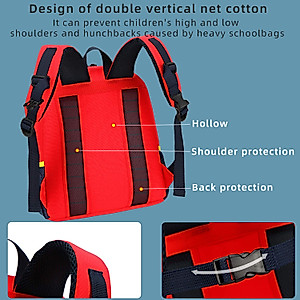 willikiva Car Dinosaur Kids Toddler Backpack for Boys and Girls Children Waterproof Preschool Bag(Bus)