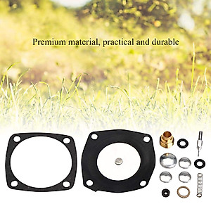 Carb Rebuild Carburetor Repair Kit,Jadpes Retrofit 631893 Carburetor for Tecumseh Sears S140 S200 S620 CR20 Kit
