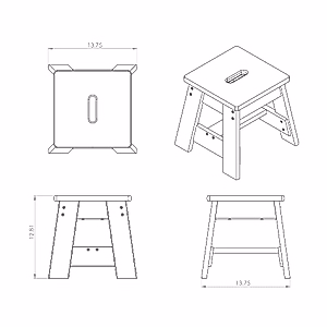 Putnam Red Oak Step Stool