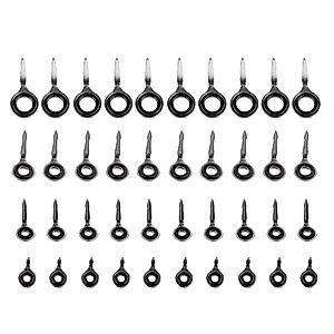 40pcs Rod Repair Kit Fishing Rod Guides Sizes for Raft, Rock Rod