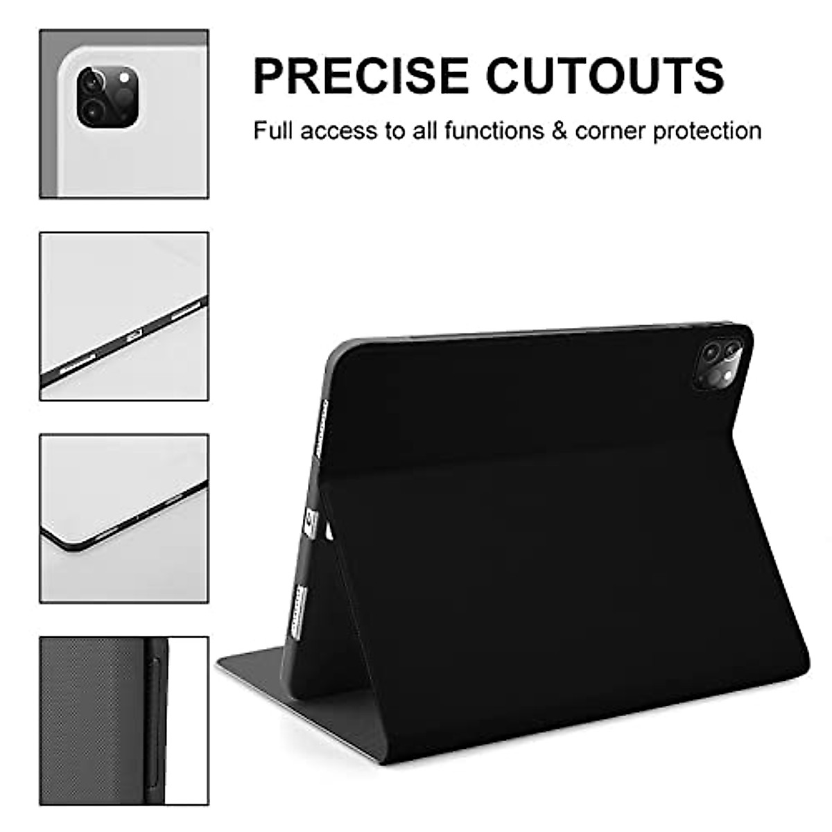 Cinema Clapper Board Protective Case Compatible with IPAD 2020 AIR 4 （10.9in） Stand Case Auto Sleep/Wake Cover