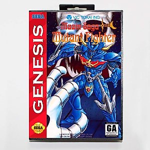 Mazin Saga Mutant Fighter Game Cartridge 16 Bit Md Game Card With Retail Box For Sega Mega Drive For Genesis