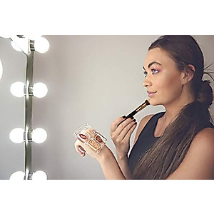 Hand Makeup Mixing Palette Makeup Lovers have been Searching for, with Lid, Great when applying makeup to others too, bye-bye Makeup Stains! 5 groves