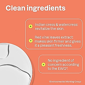 ATTITUDE Body Wash, EWG Verified Shower Gel, Dermatologically Tested, Plant and Mineral-Based, Vegan Personal Care Products, Red Vine Leaves, 16 Fl Oz