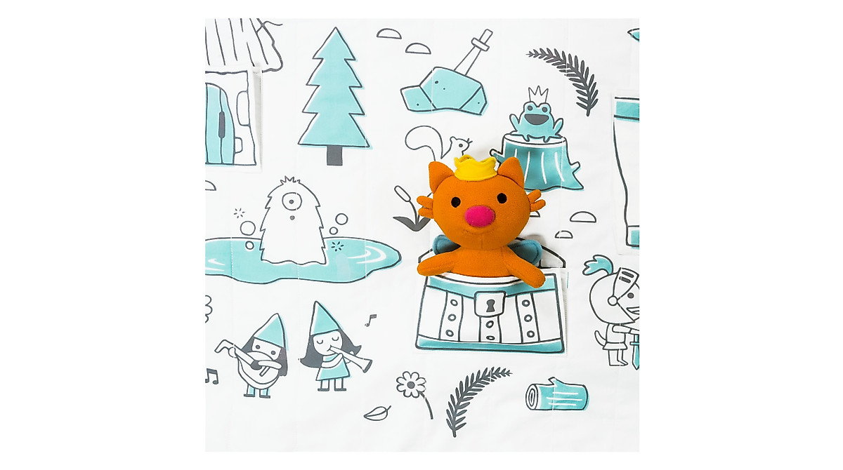 Sago Mini Tuck Me in Quilt - Fun Fairy Tale Sleep
