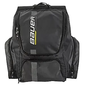 Bauer Elite Wheel Backpack Bag, Black, Junior '21