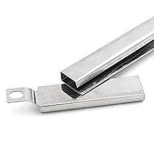 Hongso Universal Carryover Crossover Tubes for Charbroil Advantage 463344116, 463343015, 463436215, 463241113, 463449914, Nexgrill 720-0830h, Kenmore 146.34611410, Adjust from 5" to 8"