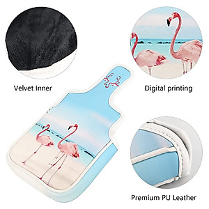 PINMEI Golf Mallet Putter Head Cover Mallet Headcovers Magnetic Club Cover Perfect for Scotty Cameron Odyssey Taylormade Ping (4.7×6 inches)