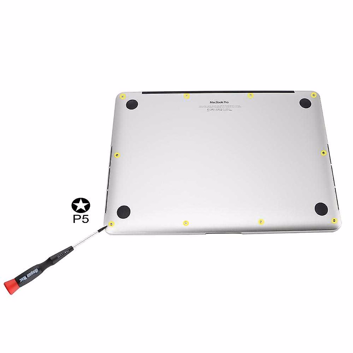 iRepair Mac 6445624 Bottom Case Repair Replacement Screws and Screwdrivers for Air 11 & 13-Inch MacBook (Set of 10)