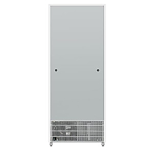 KoolMore KM-FMD20WH 21 Cu. ft. Commercial Reach-in Freezer in White Manual Defrost, Solid Door