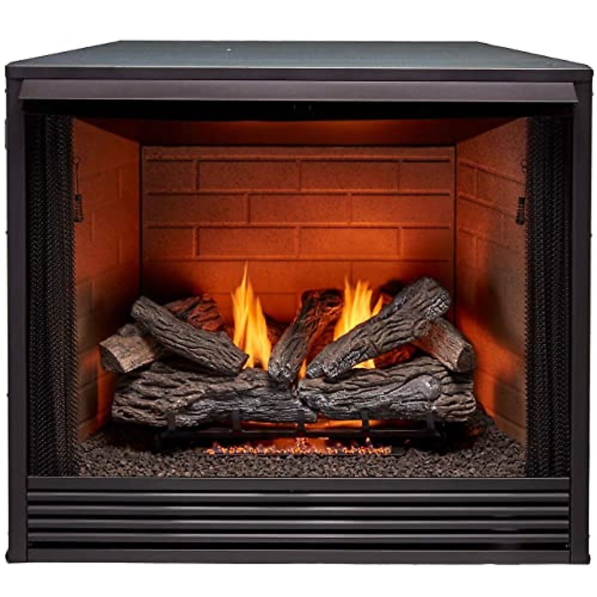 ProCom 36in. Universal Ventless Firebox Insert - Zero Clearance Design - Model# PC36VFC, Black