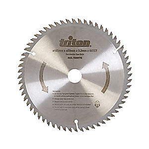 Triton 372474-165mm Plunge Track Saw Circular Saw Blade 60T