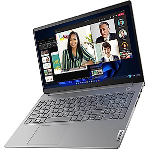 Lenovo ThinkBook 15 Gen 4 Business Laptop (15.6" FHD Anti-Glare, Intel 10-Core i7-1255U, 40GB RAM, 1TB PCIe SSD), 1080p Webcam, Narrow Bezel, Fingerprint, Wi-Fi 6, Ethernet, Win 11 Pro, Grey - 2024