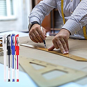 4 Pieces Heat Erase Pens with 40 Heat Erasable Fabric Refills Marking for Sewing, Quilting and Dressmaking(4 Colors)