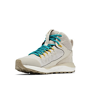 Columbia Women's Trailstorm Mid Waterproof, Light Cloud/Sea Level, 8.5