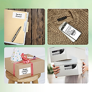 NELKO 4" x 2" 5/16 Direct Thermal Labels, Perforated Shipping Labels, Compatible with NELKO, MUNBYN, Rollo, JADENS, ASprink & iDPRT Printers, BPA & BPS Free, 300 Labels/Roll