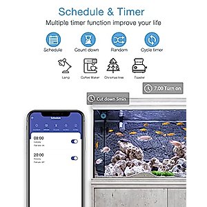 Smart Power Strip Surge Protector, TESSAN WiFi Extension Cord with 3 Individually Remote Controlled Outlets 3 USB Ports, Timer Smart Plug Switch for Lights, Lamps, Fan, Works with Alexa & Google Home