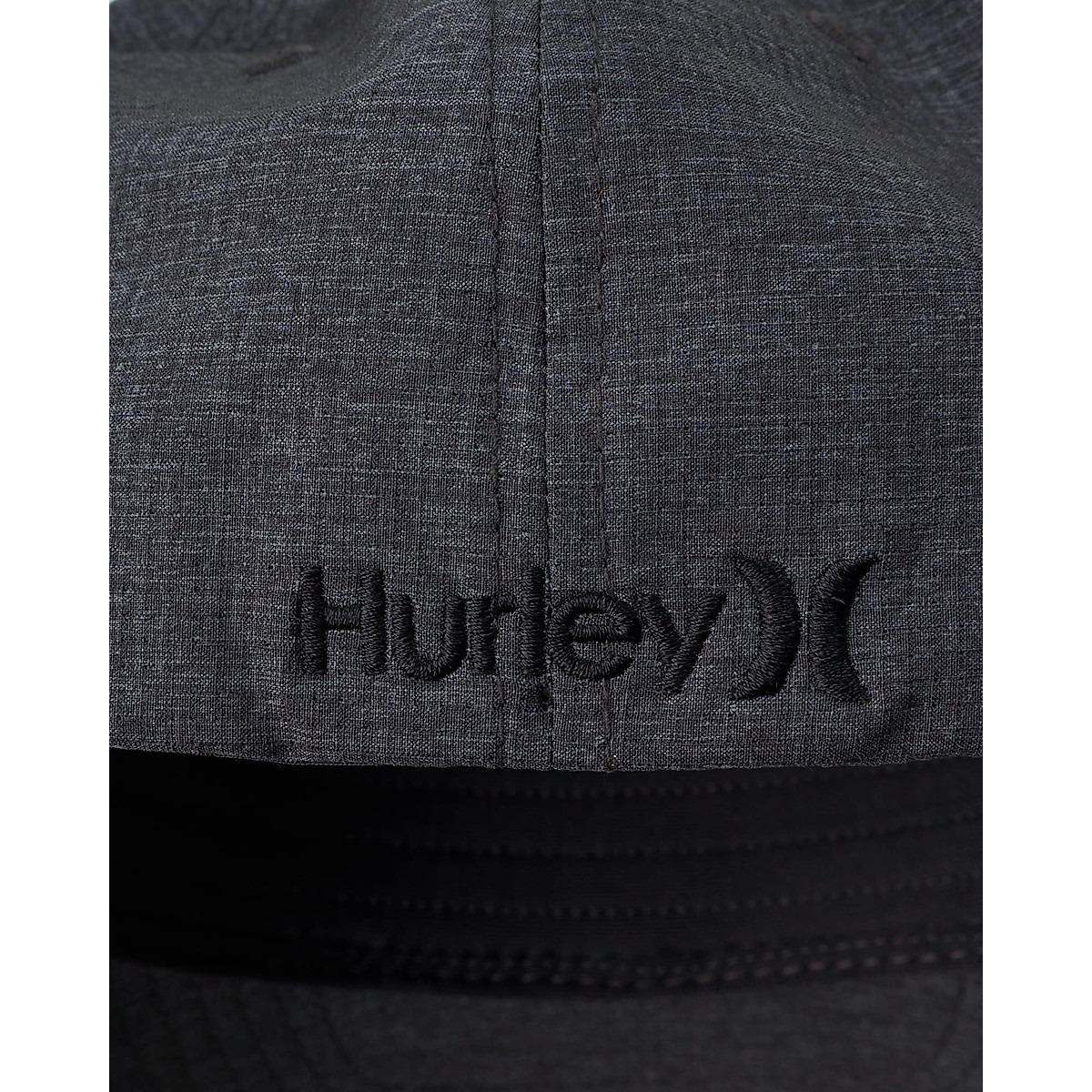 Hurley Men’s Hat – Phantom Flexfit Fitted Baseball Cap, Size Large-X-Large, Black