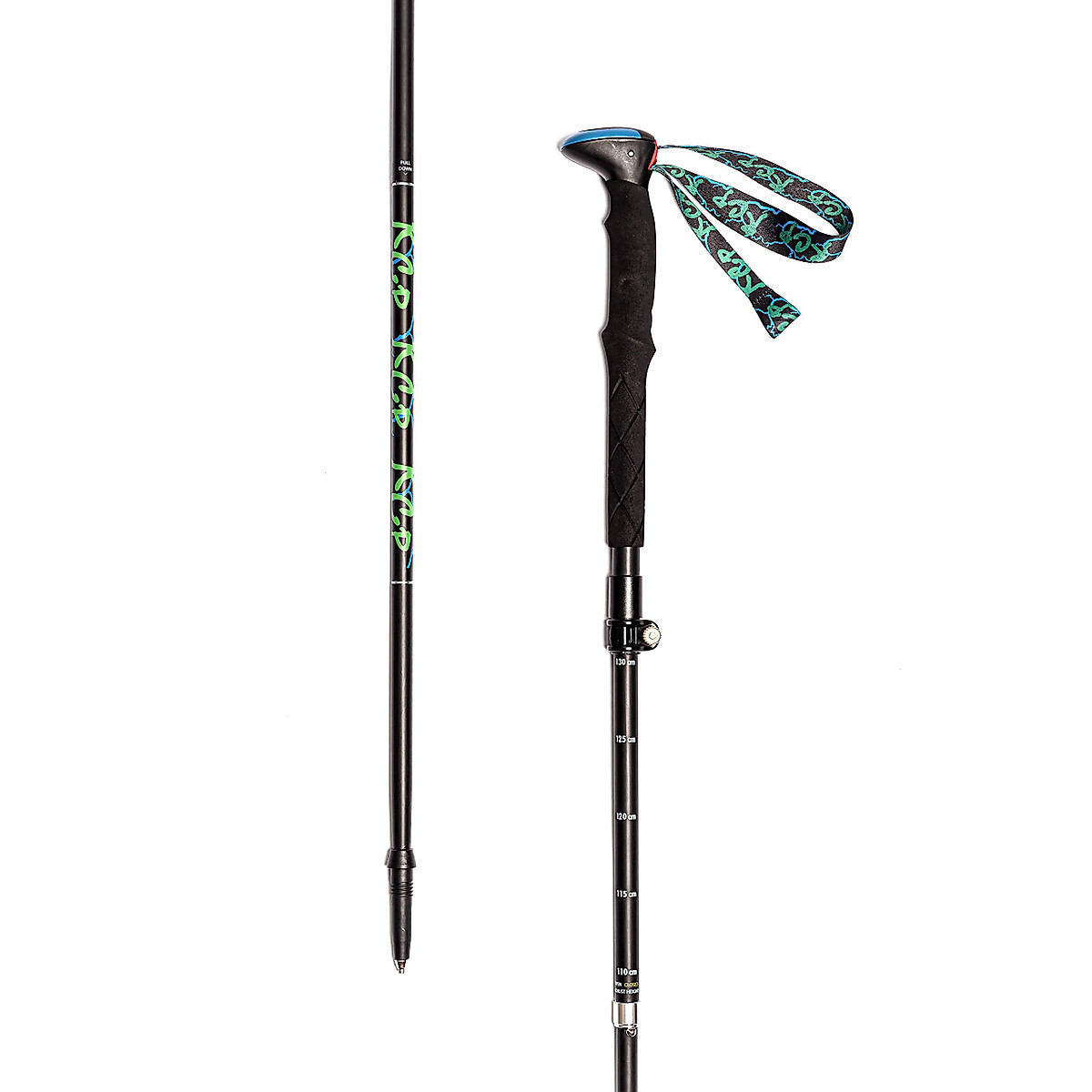 RCP Tri-Fold Carbon Trekking Poles