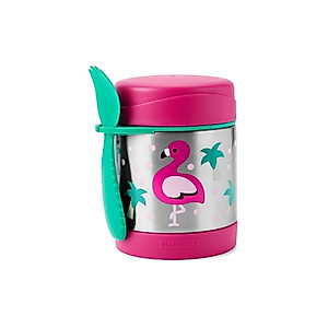 Skip Hop Insulated Baby Food Jar, Zoo, Flamingo
