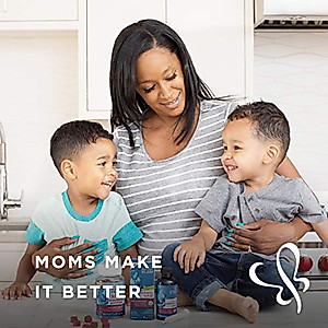 Mommy's Bliss Kids Elderberry Gummies Promotes Immunity Support with Black Zinc & Vitamin C Age 2 Years+, Elderberry, 60 Count