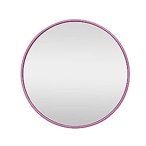 cdar Handheld Mirror,Hand Held Mirror, Salon Hairdresser Plain Mirror, Cosmetic Salon Makeup Hand Mirror for Professional Barbers Pink 05