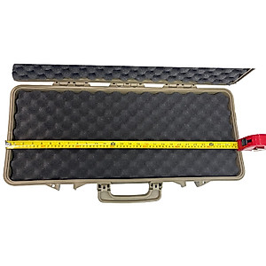 SRC Foam Padded Plastic Airsoft Rifle Gun Case