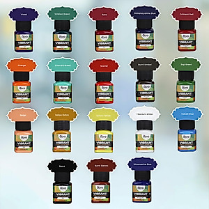 Acrylic Leather Paint for Shoes - 18 Color Acrylic Leather Paint Kit With 5 Paint Brushes (Deglazer and finisher not Included) - Great Repair Finisher For Shoes, Sneakers, Couches, Bags, Car Seats, Wallets, Jackets
