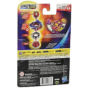 BEYBLADE Burst Rise Hypersphere Union Achilles A5 Starter Pack - Balance Type Battling Top Toy and Right/Left-Spin Launcher, Ages 8 and Up