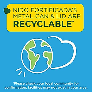 NIDO Fortificada Dry Whole Milk 56.4 oz. Canisters