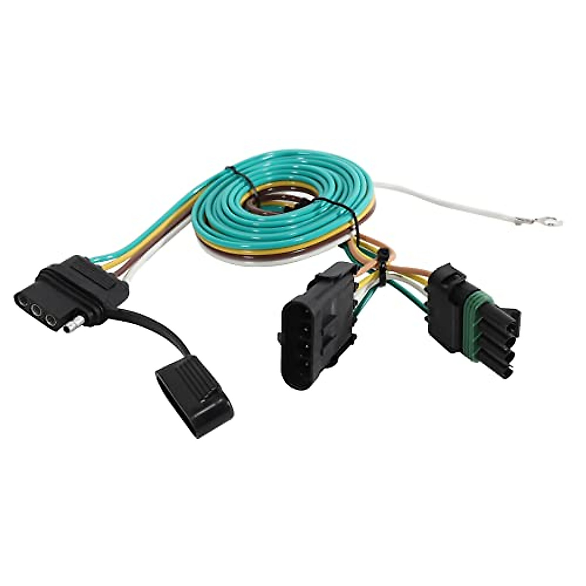 Oyviny Custom 4 Way Trailer Wiring Harness 55315 for 1988-2000 Chevy and GMC C/K Pickup, for Chevy Blazer/Suburban/Tahoe/GMC Suburban/Yukon/Cadillac Escalade