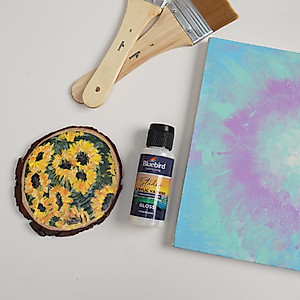 Bluebird Studio Acrylic Varnish, Gloss, 3.4 Fl Oz / 100ML, Non-Yellowing, Non-Toxic, Anti-Crazing, Basic Varnish for Pro Artists, Hobby Painters & Kids