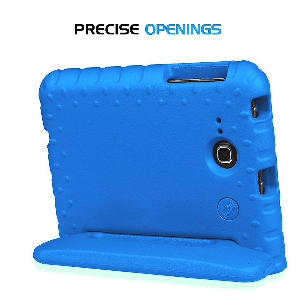 BMOUO Kids Case for Samsung Galaxy Tab E Lite 7.0 Inch - ShockProof Case Light Weight Kids Case Super Protection Cover Handle Stand Case for Children for Samsung Galaxy Tab E Lite 7 Inch Tablet - Blue