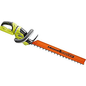 RYOBI RY40602BTL 24 in. 40-Volt Lithium-Ion Cordless Battery Hedge Trimmer (Tool Only)