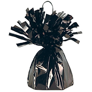 Beistle 50804-BK Metallic Wrapped Balloon Weights. Contains 1 Metallic Balloon Weights.