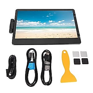 Laptop Monitor Extender, Mini HD Multimedia Interface 1366x768 HD Type C 3.1 Interface 11.6in Laptop Screen Extender for Notebook Computer