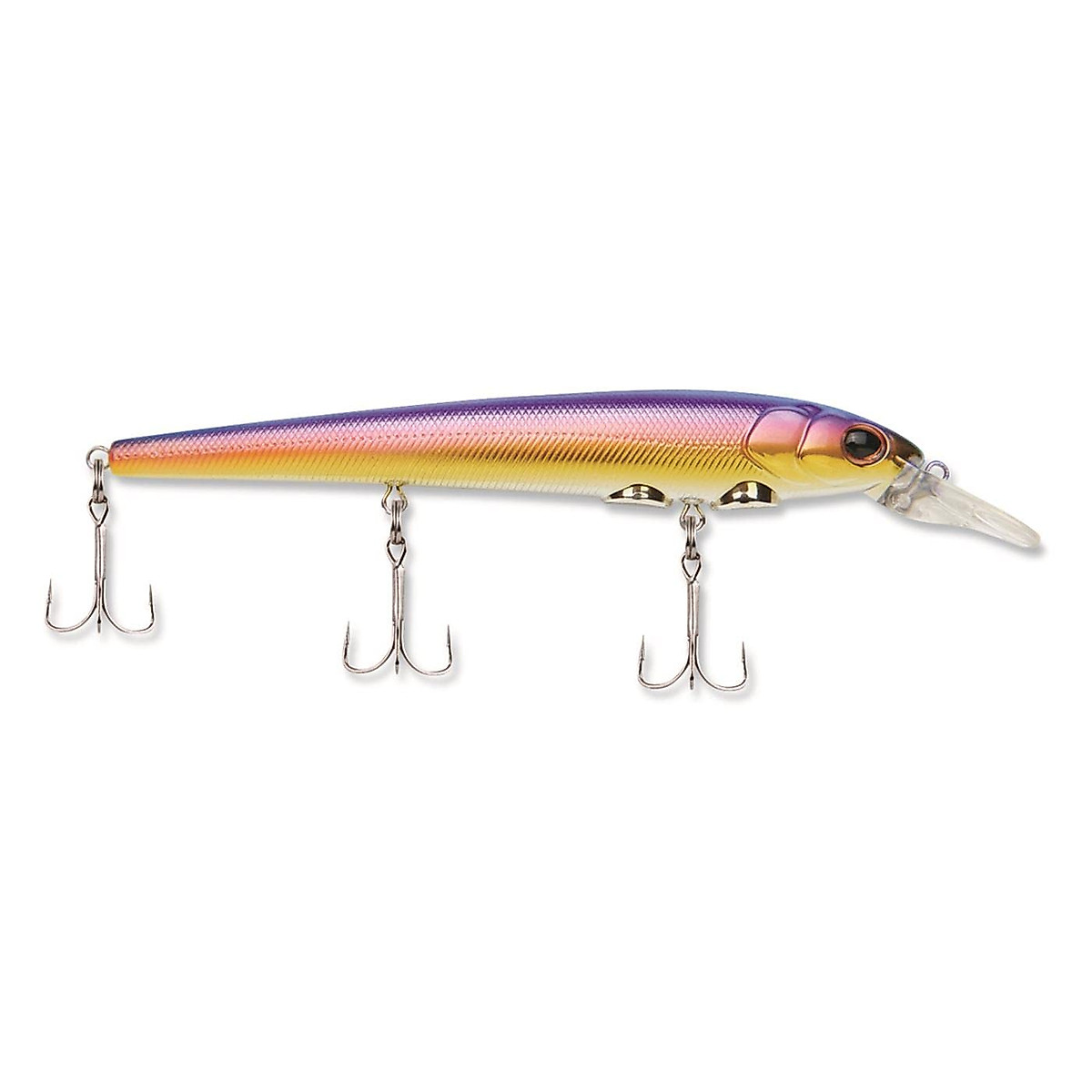 Berkley Hit Stick Fishing Lure, Firetiger, 1/4 oz, 3 1/2in | 9cm Crankbaits, Largest Rolling Action of Any Berkley Hard Bait, Equipped with Sharp Fusion19 Hook