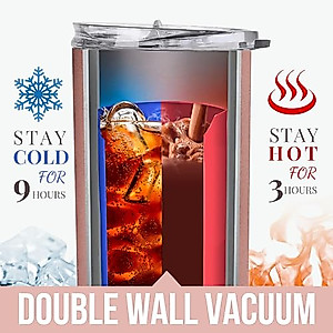 Onebttl 70th Birthday Gifts for Women, 70 & Fabulous, 70th Birthday Gift Idea for Women, Coworker, Friends, Mom, 70th Bday Gifts, Stainless Steel Tumbler 20oz - 1953 Birthday Gifts for Women