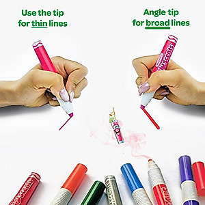 Crayola Silly Scents Scented Markers, Washable Markers, 12 Count, Gift for Kids