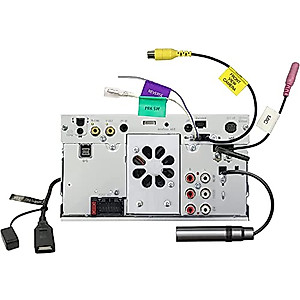 KENWOOD DMX7709S 6.8-Inch Capacitive Touch Screen, Car Stereo, CarPlay and Android Auto, Bluetooth, AM/FM Radio, MP3 Player, USB Port, Double DIN, 13-Band EQ Plus CMOS-230 Rearview Camera