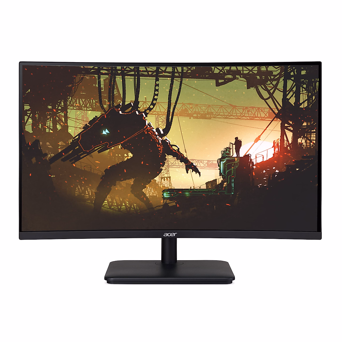 Acer ED270R Sbiipx 27" 1500R Curved Zero-Frame Full HD (1920 x 1080) Gaming Monitor with AMD FreeSync Technology | 165Hz | 5ms (G to G) | Display Port & 2 x HDMI 1.4 Ports