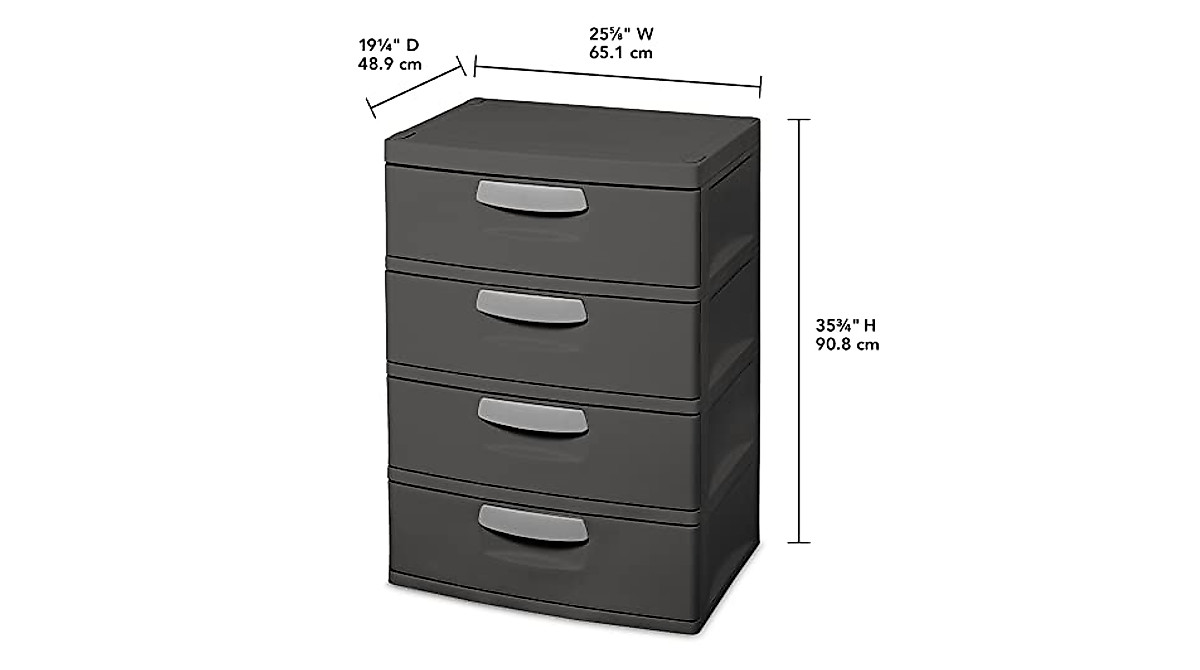 SONOTA 4 Drawer Unit - Stylish & Functional Storage