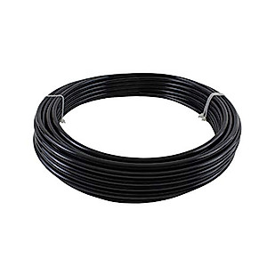 Mytee Products 5/8" OD x 50' Black SAE J844 Nylon Air Brake Tubing DOT Approved | Pneumatic Nylon Air Line Hose for Air Brake System