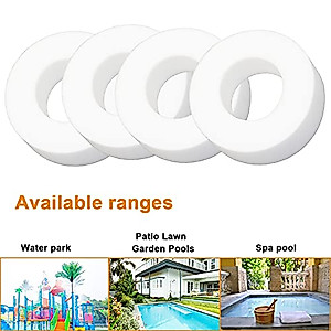 FBULWSEC Climbing Rings (4 Pack) for Maytronics Dolphin Parts, Robotic Pool Cleaners Replacement M200 M400 M500 DX3 DX4 DX6,Part Number: 6101611-R4