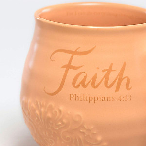Stoneware Mug - Faith - Philippians 4:13