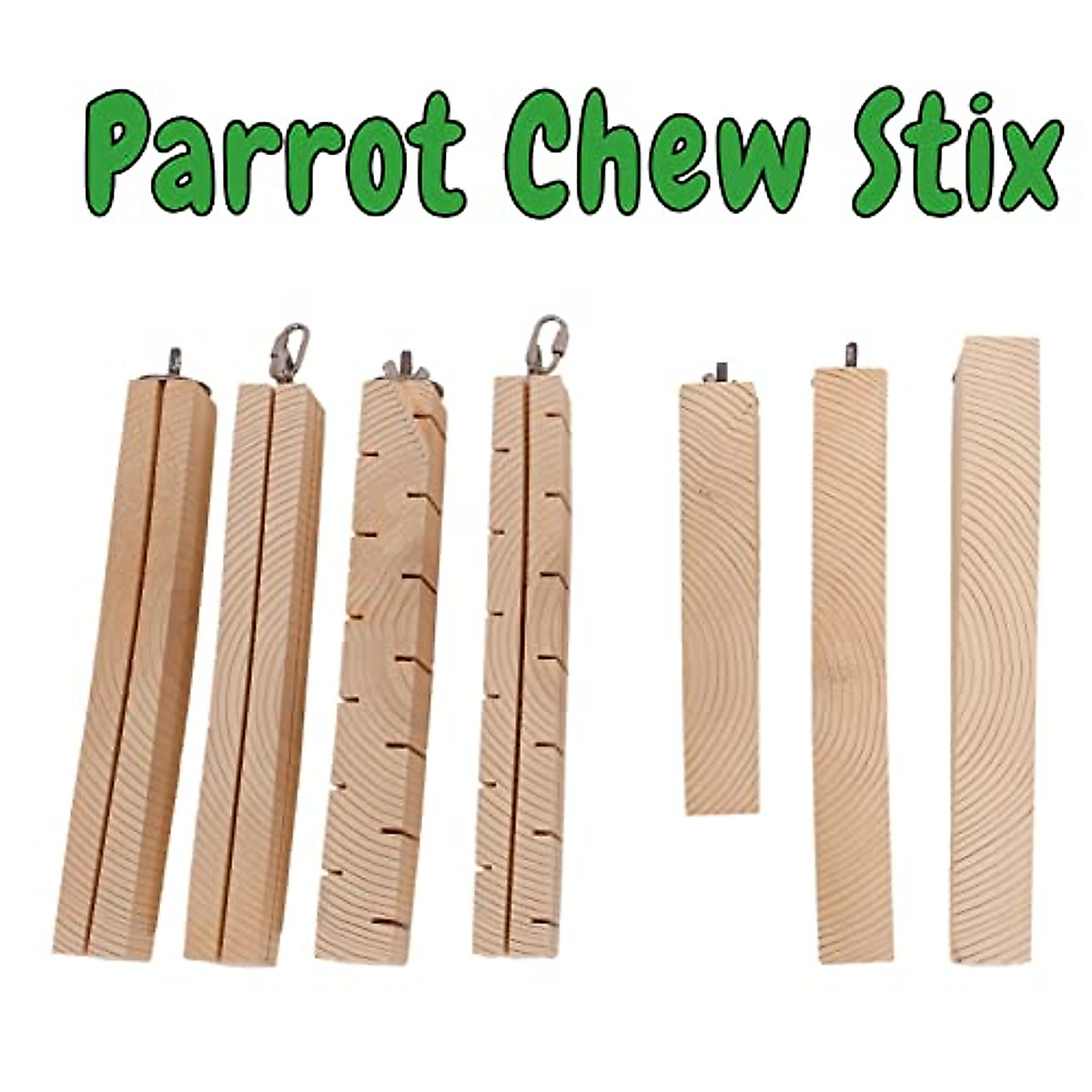 Parrot Chew Stix (Parrot Chew Stix - Set of 6 Parrot Toys)